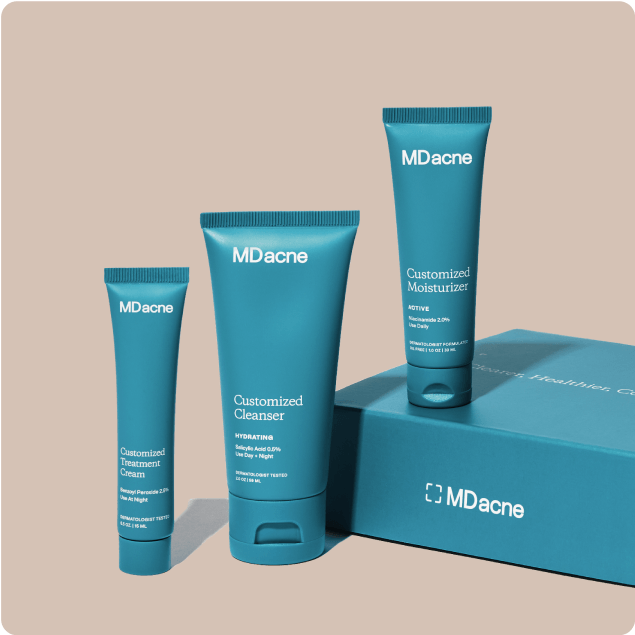 MDacne - Get Clear Skin with a Custom Acne Treatment