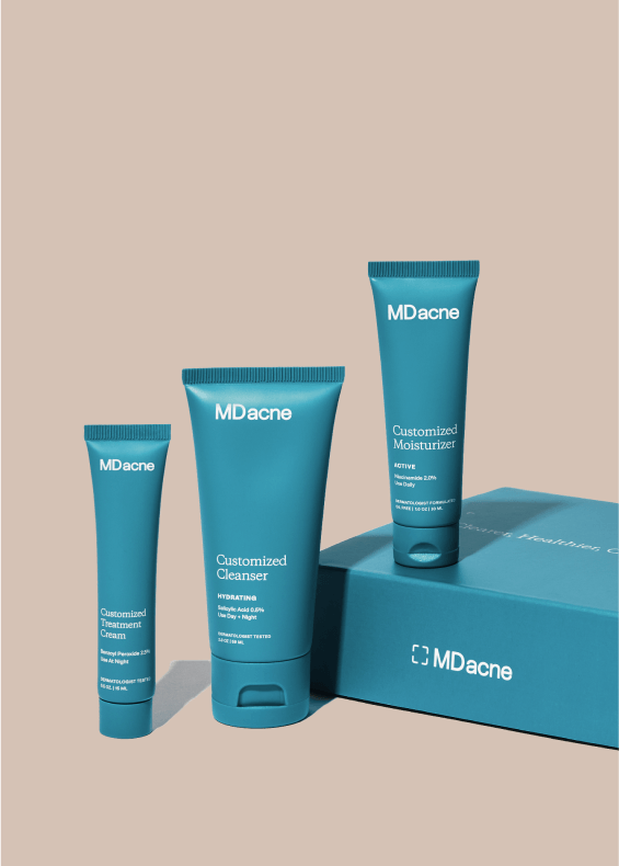 MDacne - Get Clear Skin with a Custom Acne Treatment