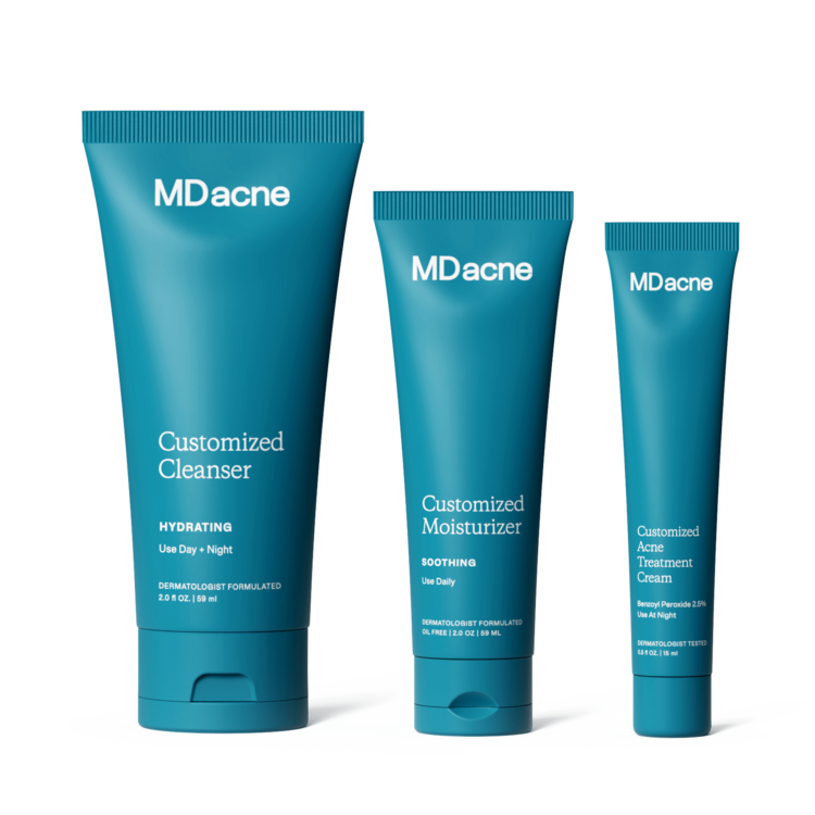Benzoyl Peroxide 2.5% Treatment Cream | MDacne